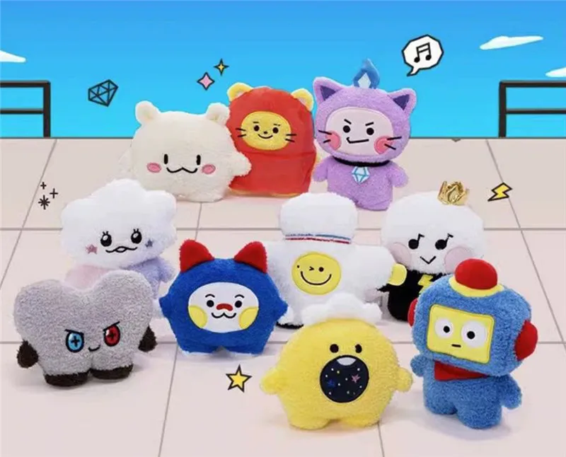 Kpop Truz Treasure Plush Toy Animal Pillow Custom Plush Figures Lovely ...