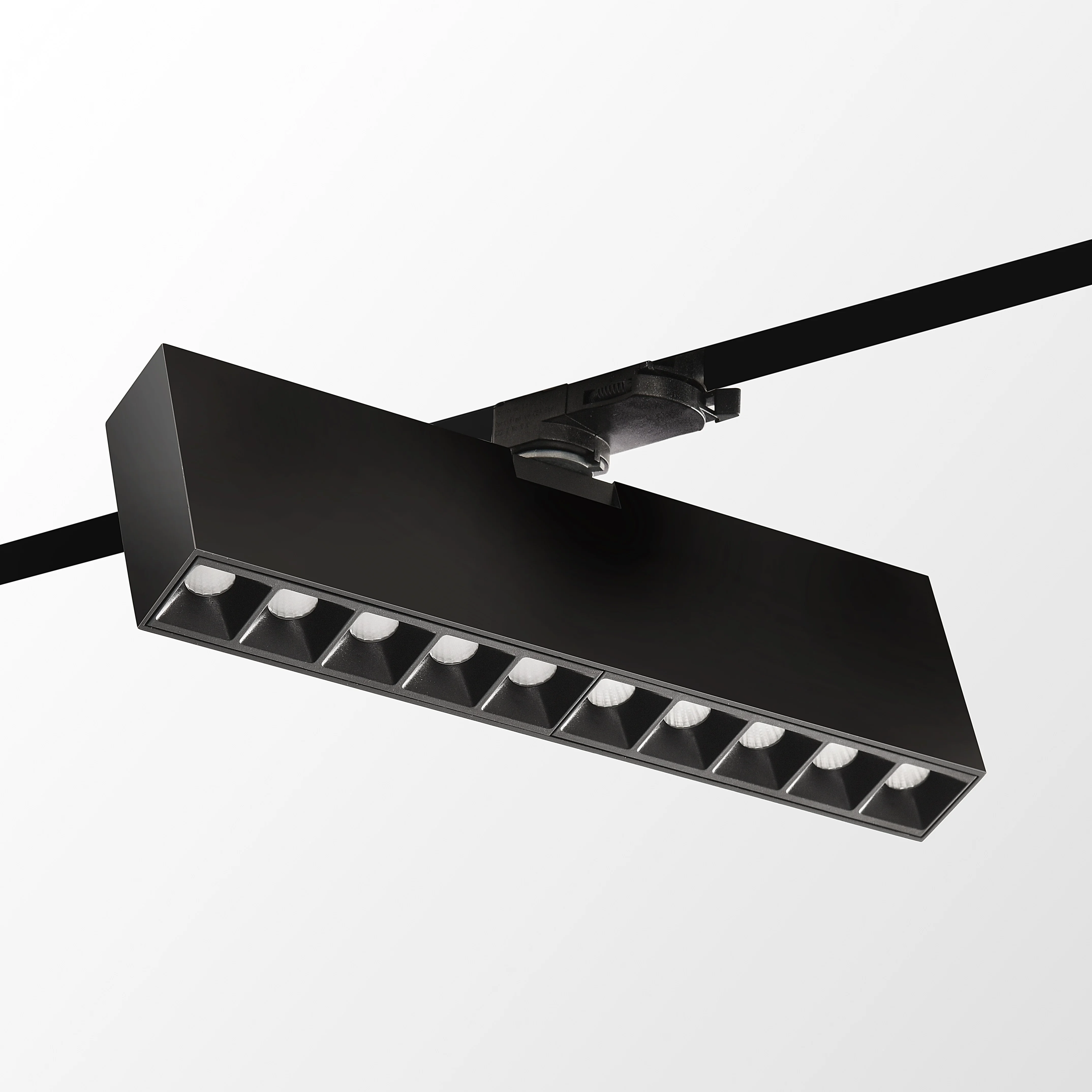 Modern Track Light 4 Wires 3 Circus Square Led Embedded Linear ...