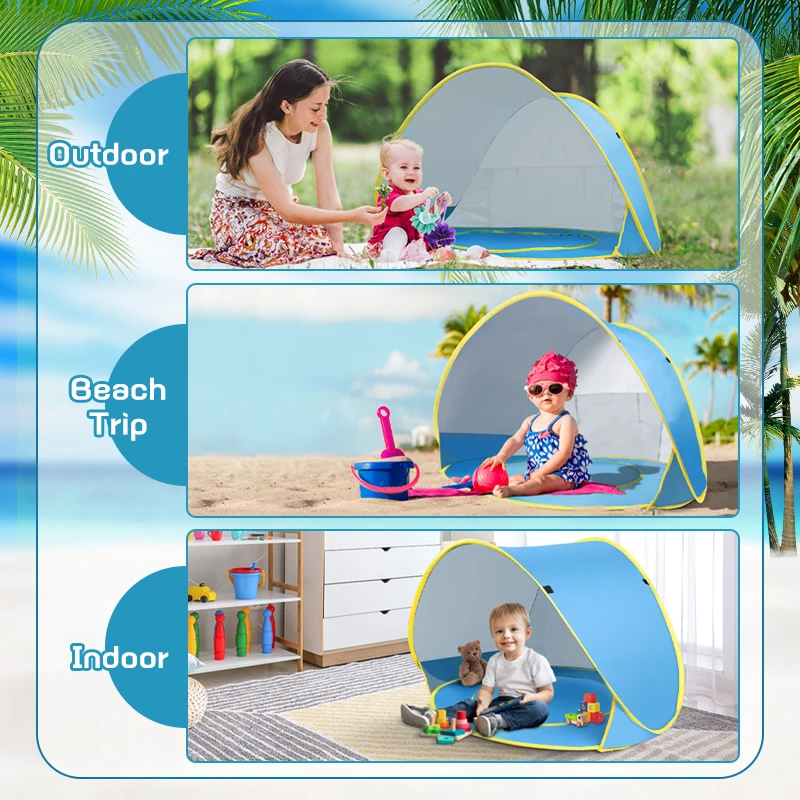 Baby Beach Tent - Portable Shade & UV Protection for Infants