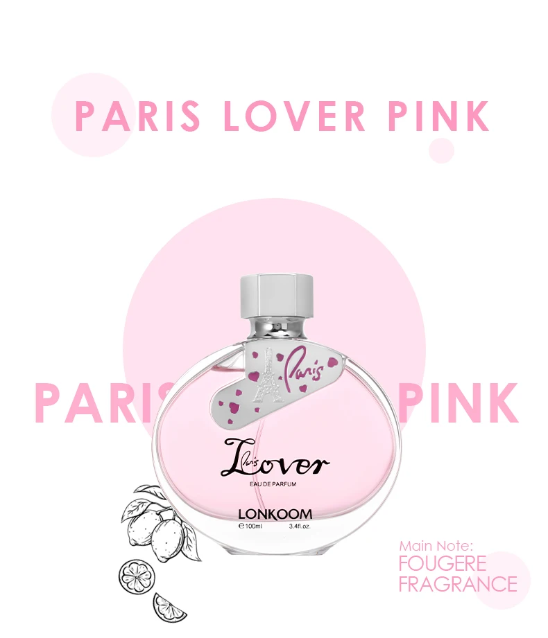 Beautiful Round Perfume Bottle Spray 100ml Perfume Gift For Women Paris ...