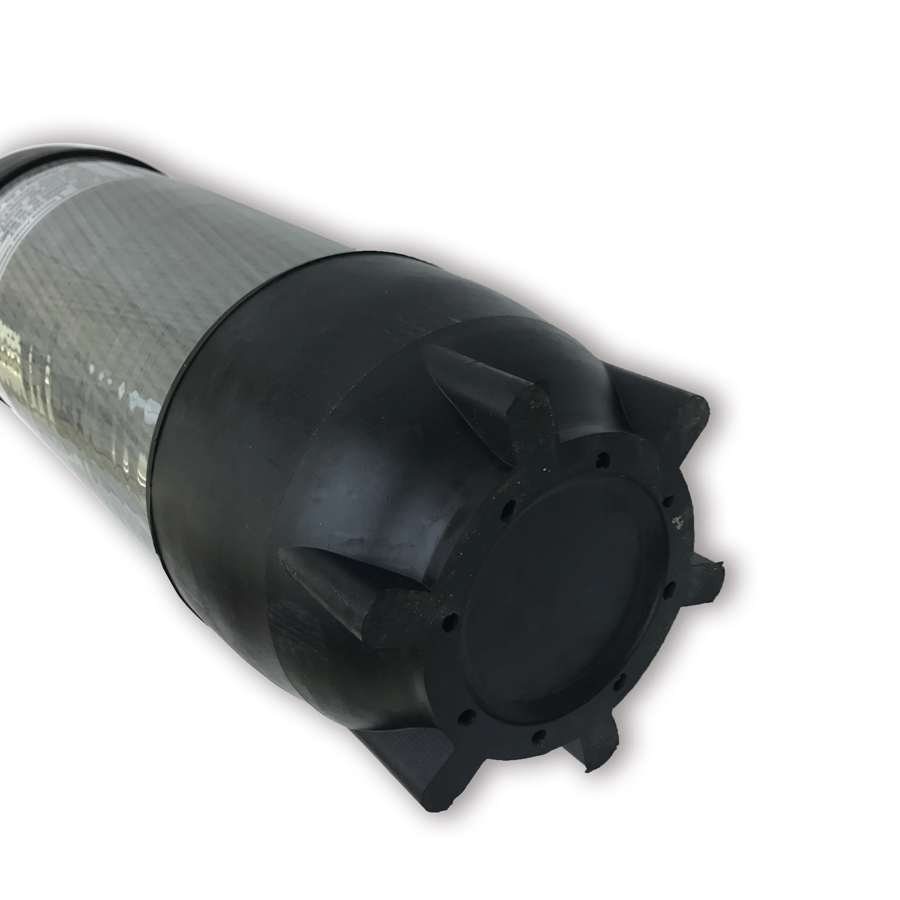 9L Oxygen Cylinder with Rubber Boots - 30mpa Scuba Diving Gear