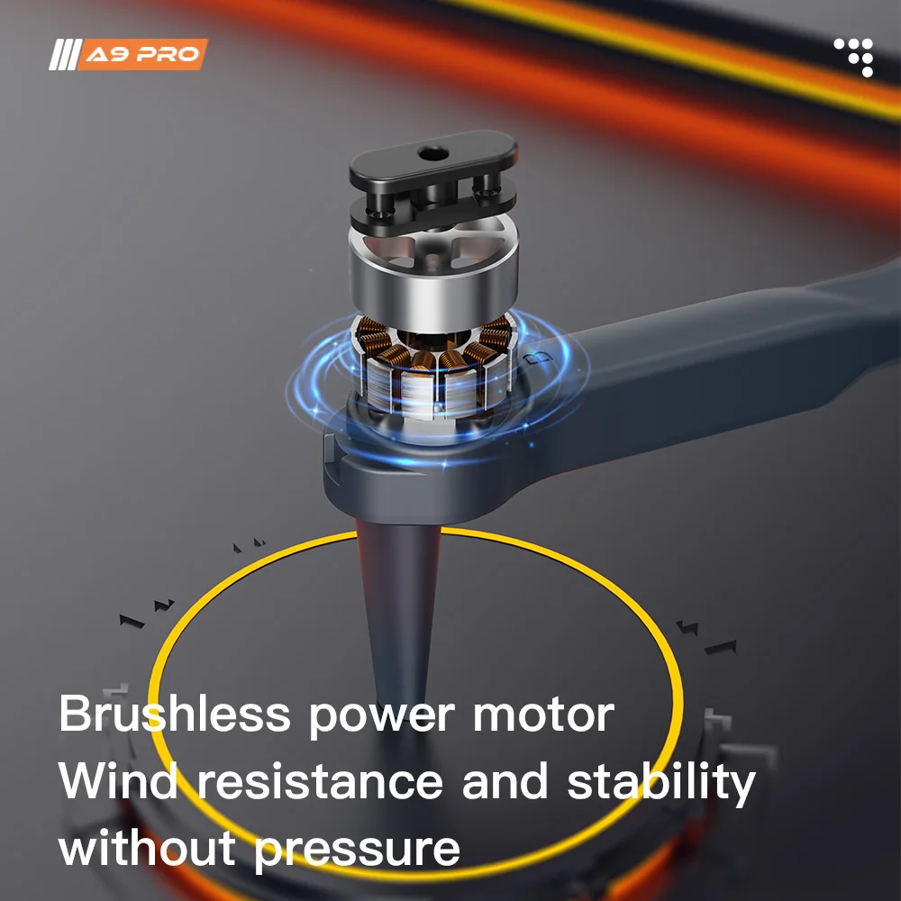 A9 Pro Drone - Foldable 8K Camera Quadcopter with 5G FPV