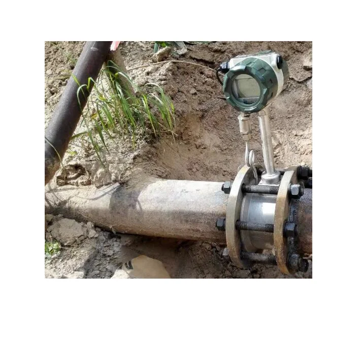 Ip67 Vortex Flow Sensor Insertion Vortex Compress Air Steam Flowmeter ...