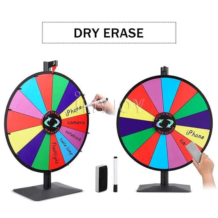 Top Seller Heavy Duty Base Spinning Prize Wheel Spin Lucky Game