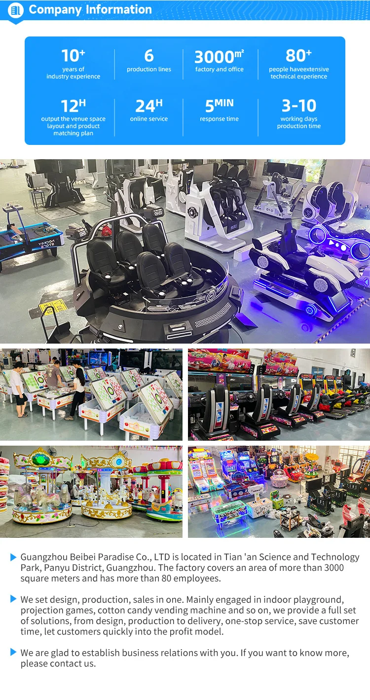 Amusement Park Simulator Shooting VR Running Platform