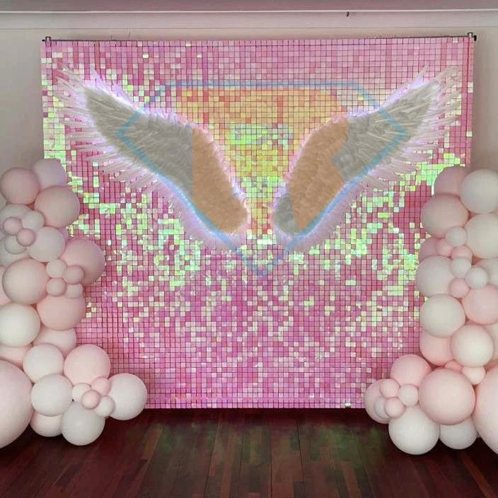 Shimmer Sequin Wall Panel Backdrop - Perfect for Events