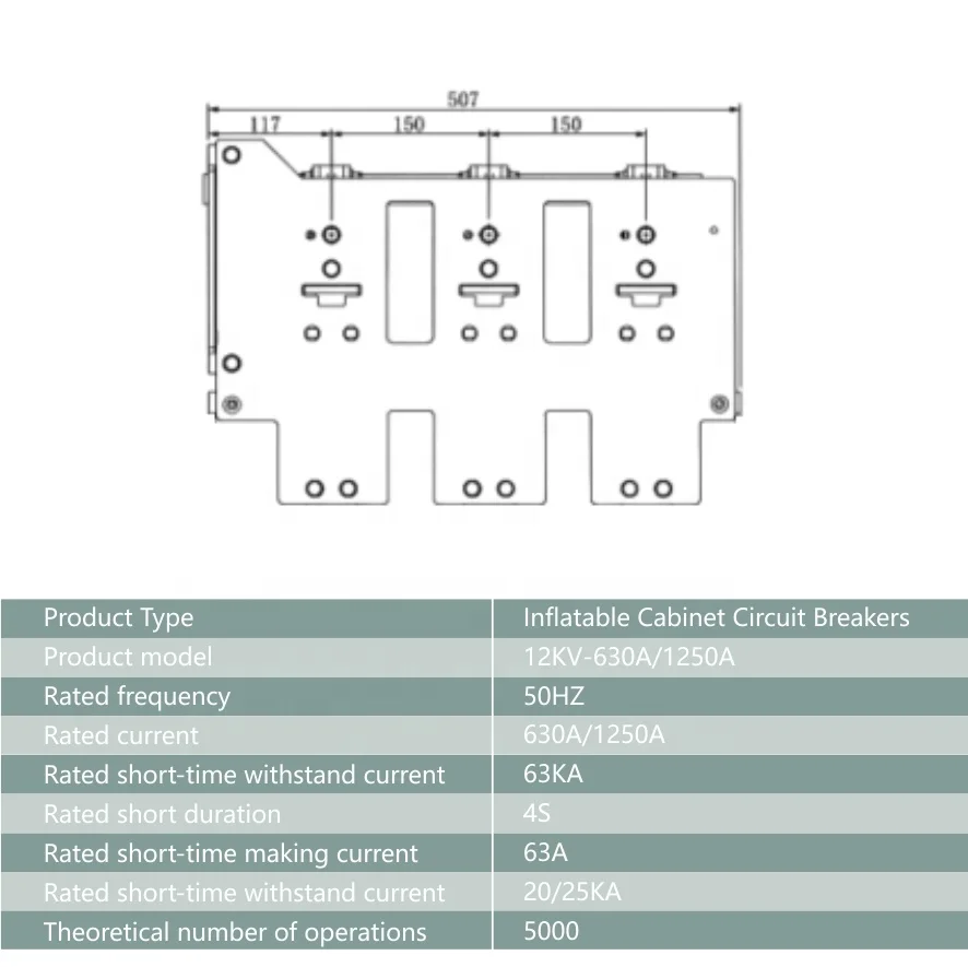 Gis Switch Circuit Breaker Without Isolating Switch And Earthing For ...