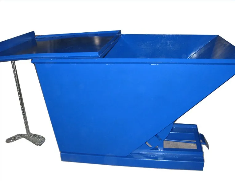 Forklift Tipping Bin Heavy Duty Steel Self Dumping Hopper Skip Bin Easy ...