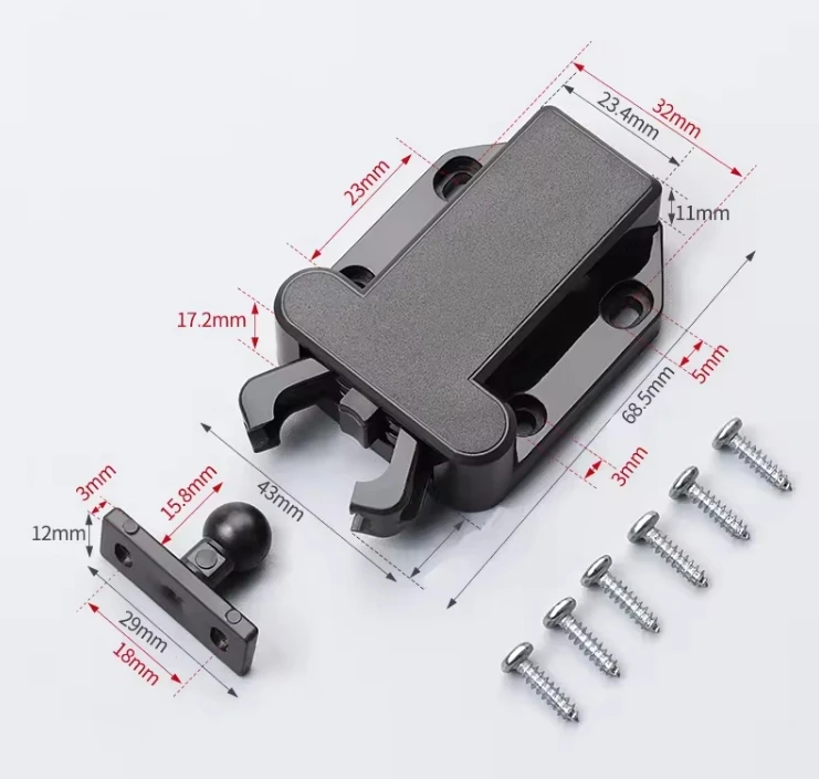 Catcher Damper Push Open Door Buffer Double Door Buffer Stainless ...