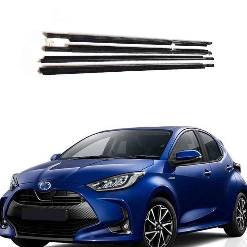 Window Strip Weatherstrip Car Chrome Window Trim 68160-0d100 For Toyota ...