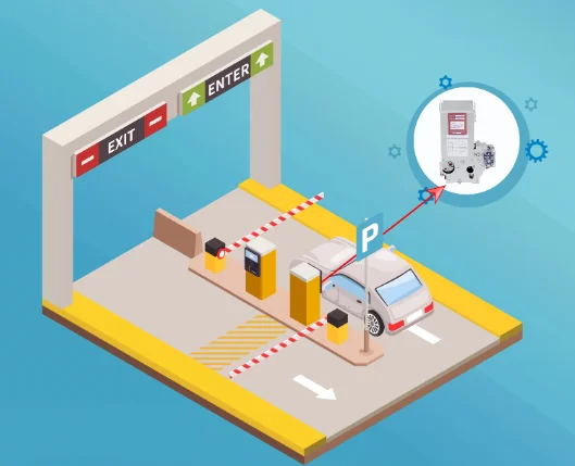 Tenet TCD-180M Automatic Card Dispenser for IoT Parking Management ...