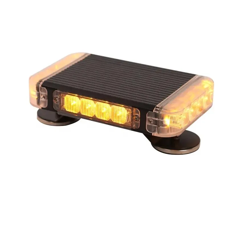 Amber Mini Led Warning Lightbar Emergency Beacon Light Bar Emergency ...