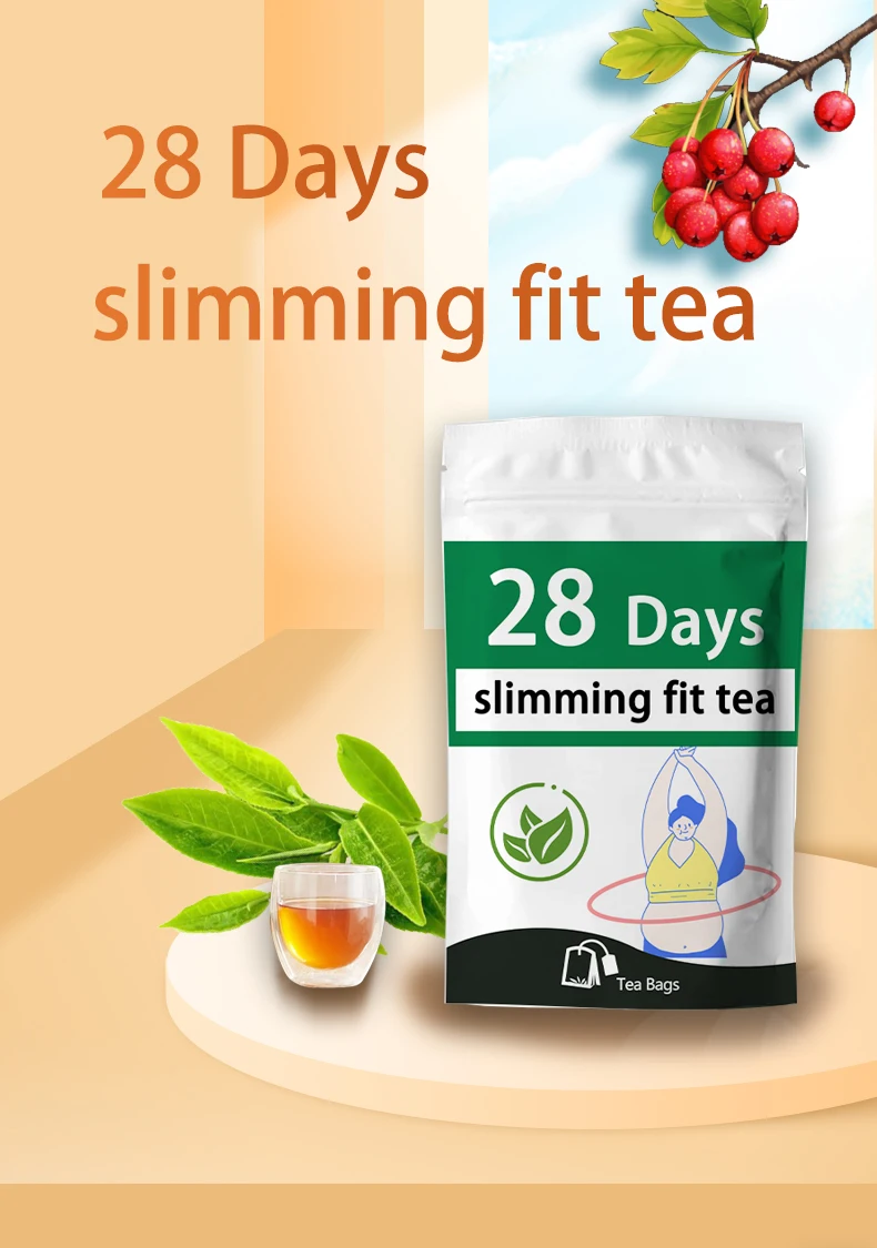 Flat-bellied Tea Fat Burner Private Brand 28-day Detoxification Weight ...