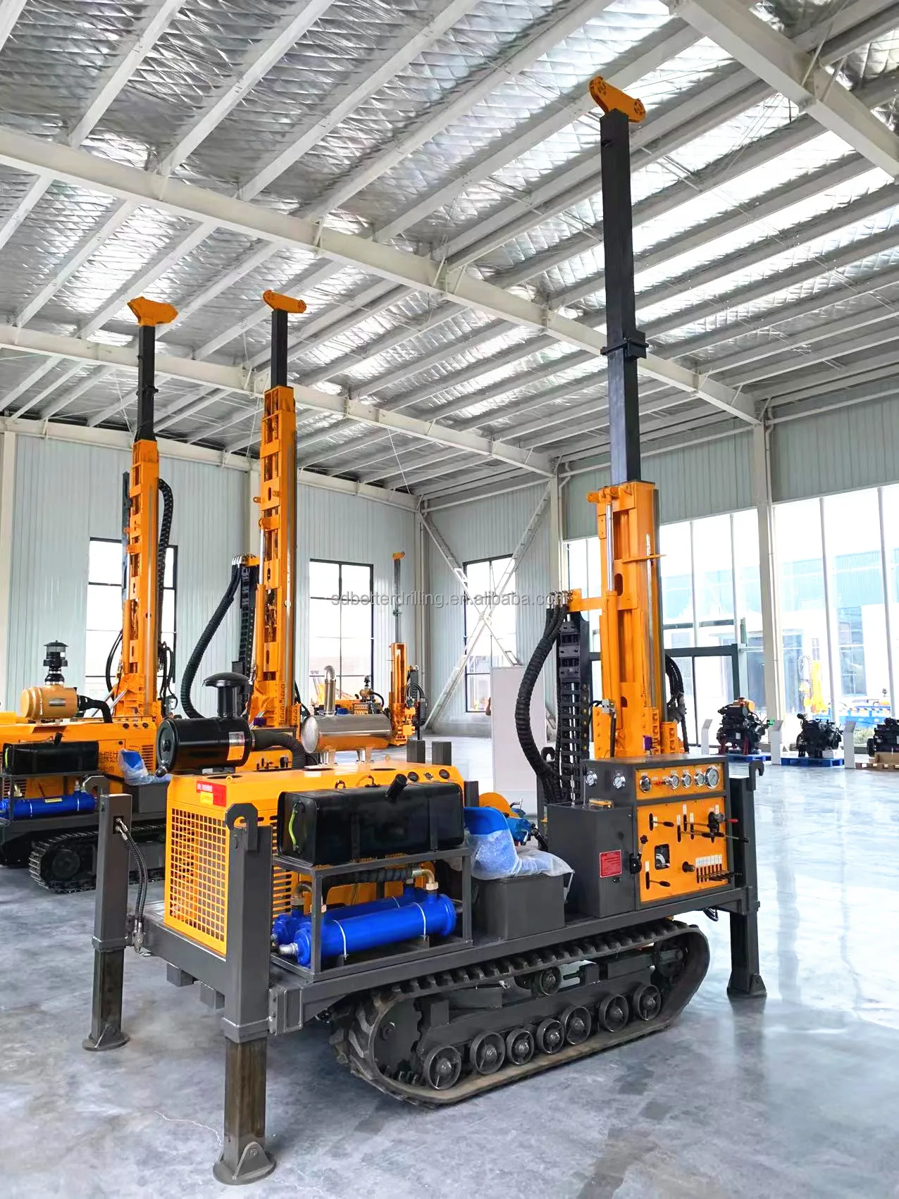 600m Full Hydraulic Crawler Drilling Rig BDMYC-600 for Geological Core ...