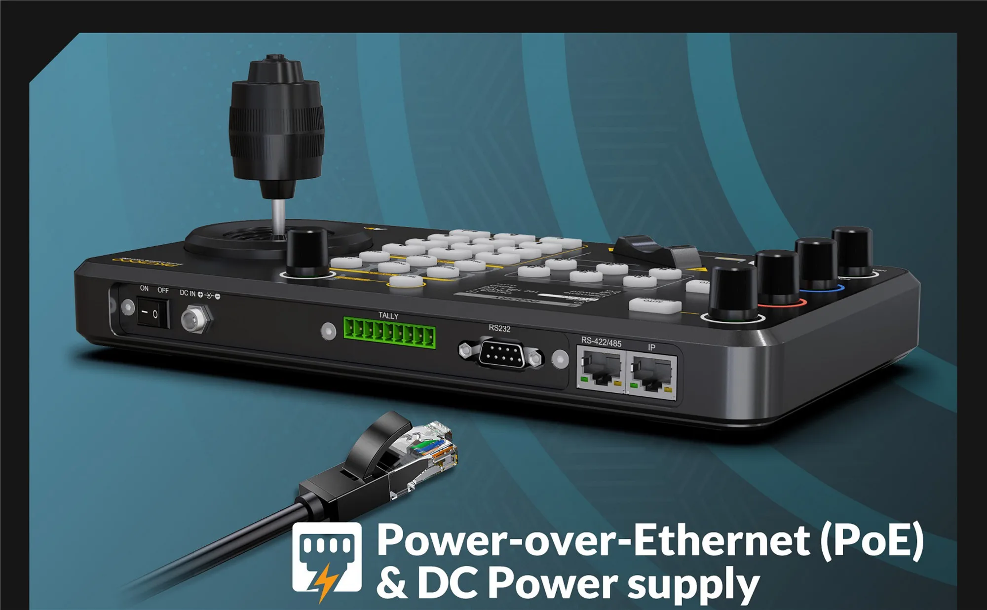 Avmatrix RS232 RS485 IP PTZ Dome Camera Keyboard 4D Joystick Controller ...