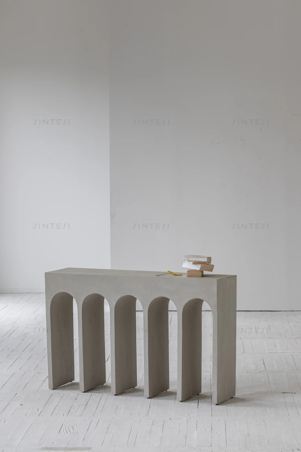 Minimalist Modern Console Table Wabi Sabi Home Art Deco For Living Room ...