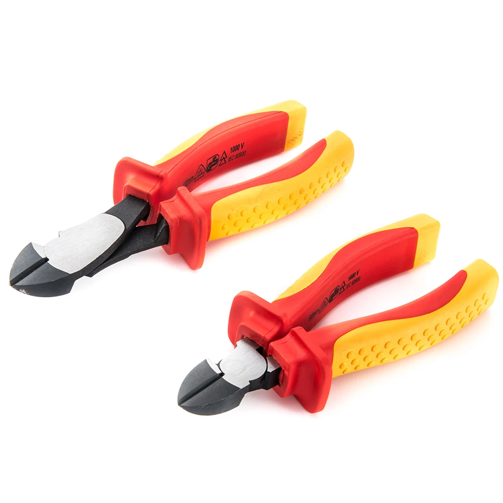 High leverage 1000V insulated VDE pliers hand tools VDE side cutters ...