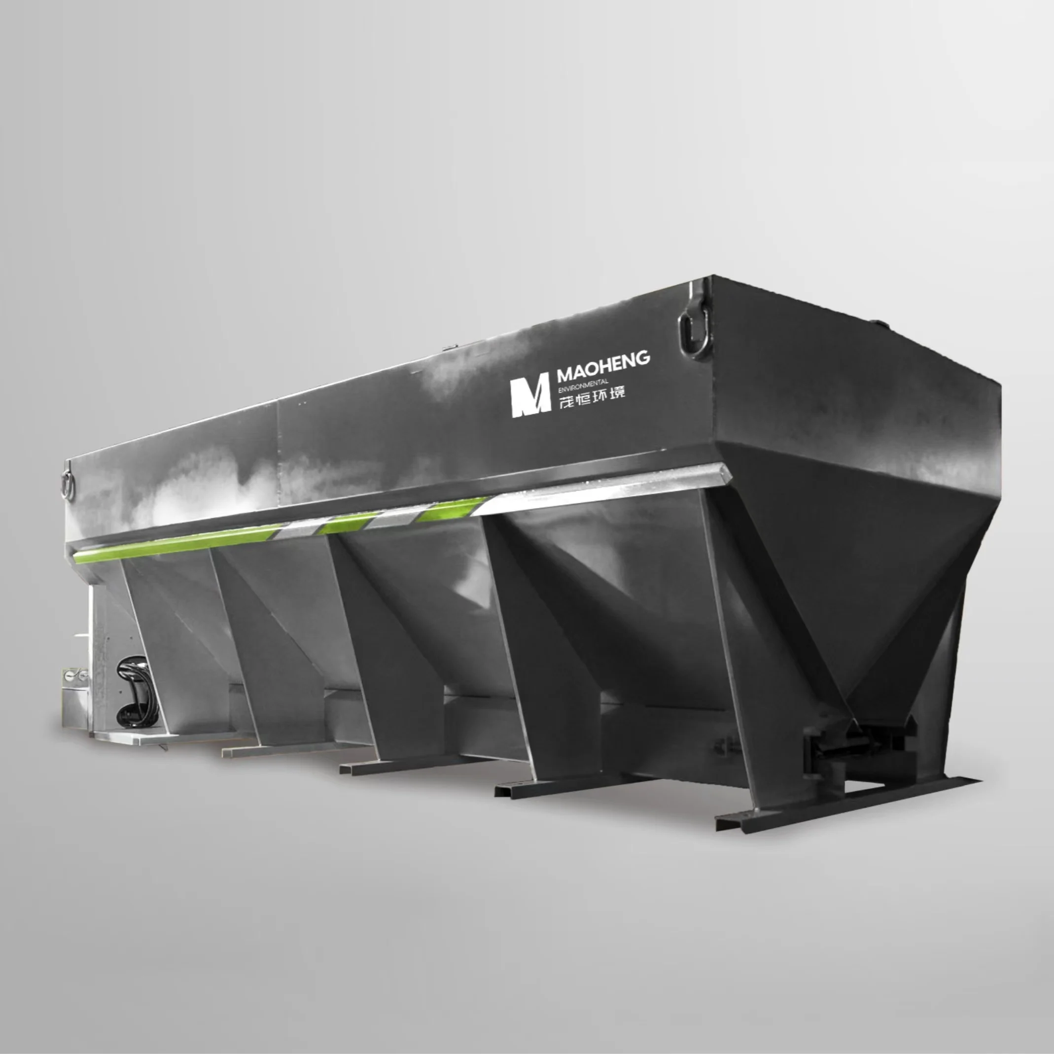 1-10 Cubic Hopper Snow Melting Agent Salt Spreader Volume Road Snow ...