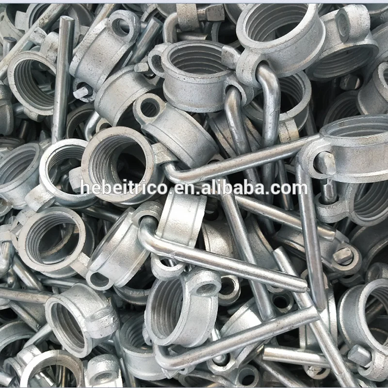 G Pin Connection Steel Shoring Props Accessories Nut and Screw Sleeve ...