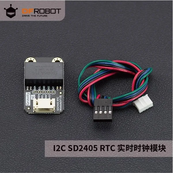 Gravity I2C SD2405 RTC Real time Electronic Clock Module with High Precision Compatibility with ...