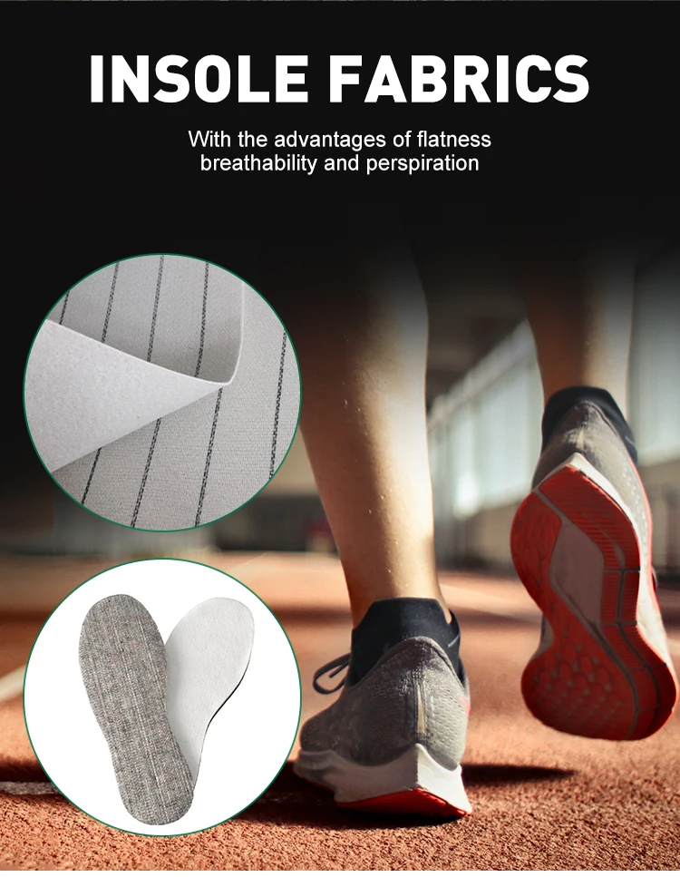 Non Woven Insole Material Cellulose Insole Board Breathable Strobel ...