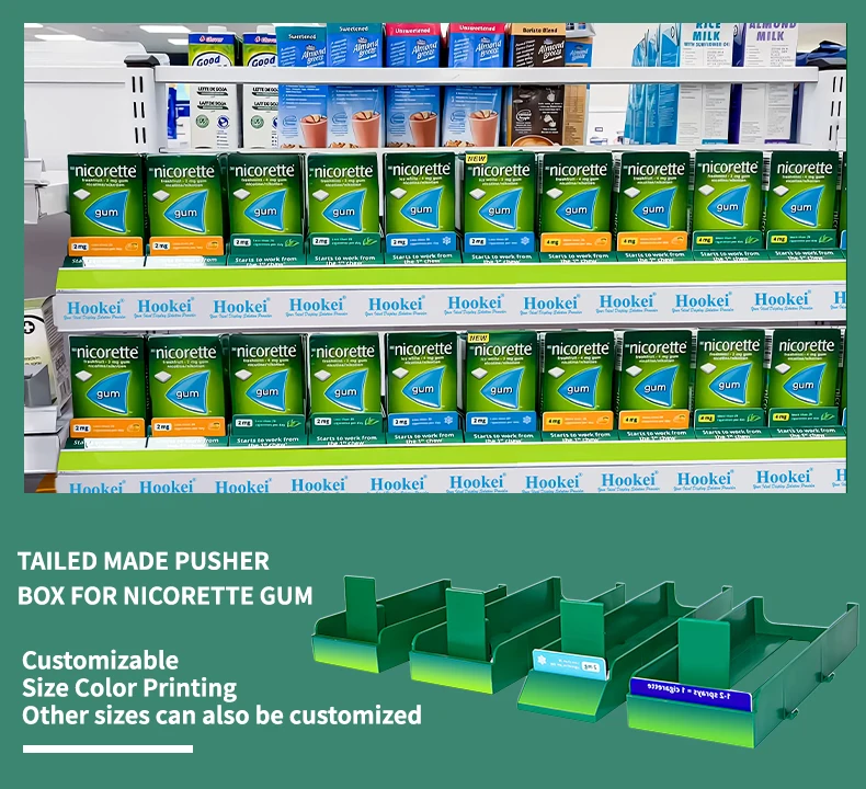 Supermarket Drinks Pusher Shelf Automatic Pushing Dispenser Beverage ...