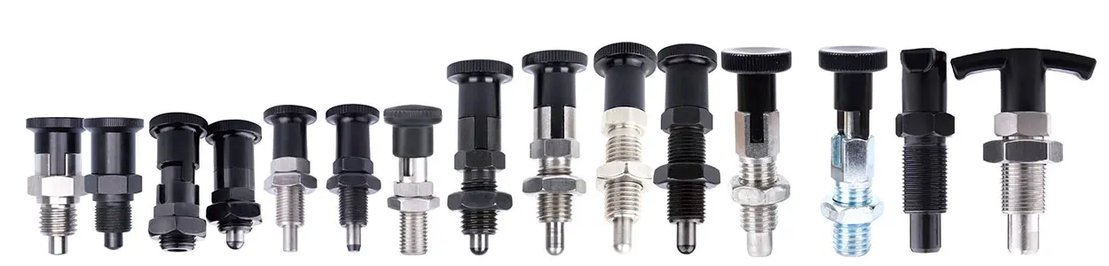 Aluminum Alloy T Push Button Handle Spring Loaded Locking Security Pin ...