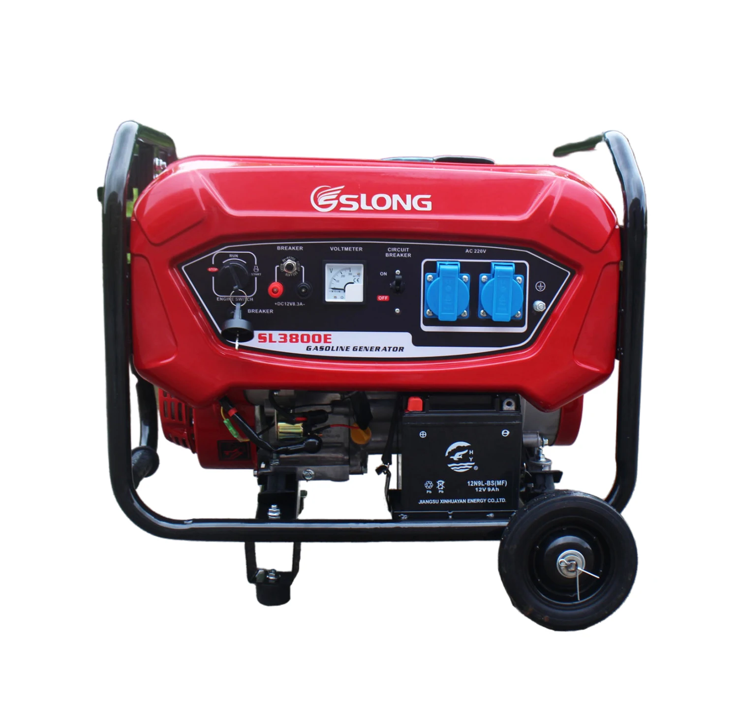 Slong 3kw Electric Start Air Cooled Gasoline Engine Gasoline Generators ...