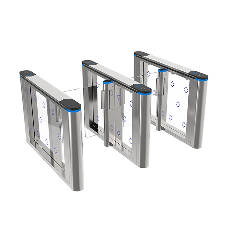 Waist High Security Card Reader Access Control Automatic Swing Speed ...