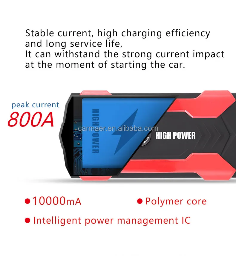 Car Jump Starter 2 in 1 - Reliable Emergency Power Supply