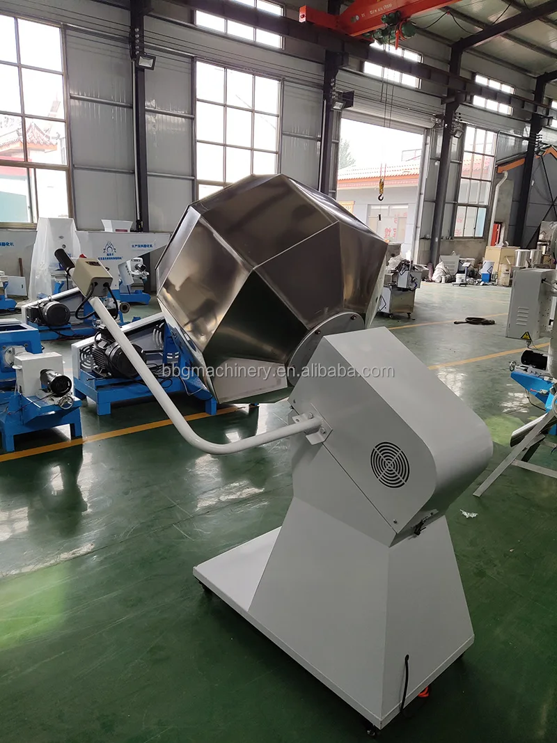 Drum Fried Food Potato Chips Snacks Seasoning Machine