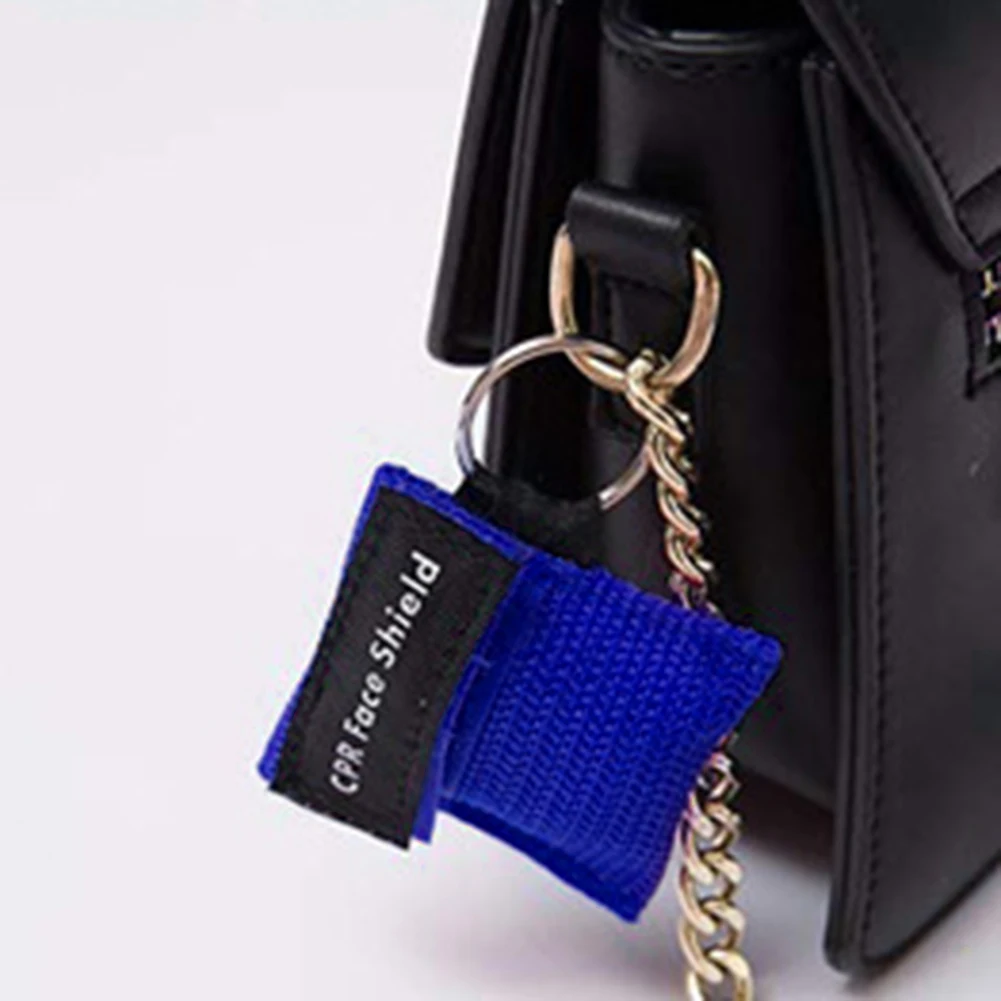 CE ISO13485 Approved CPR Mask - Personalized First Aid Keychain