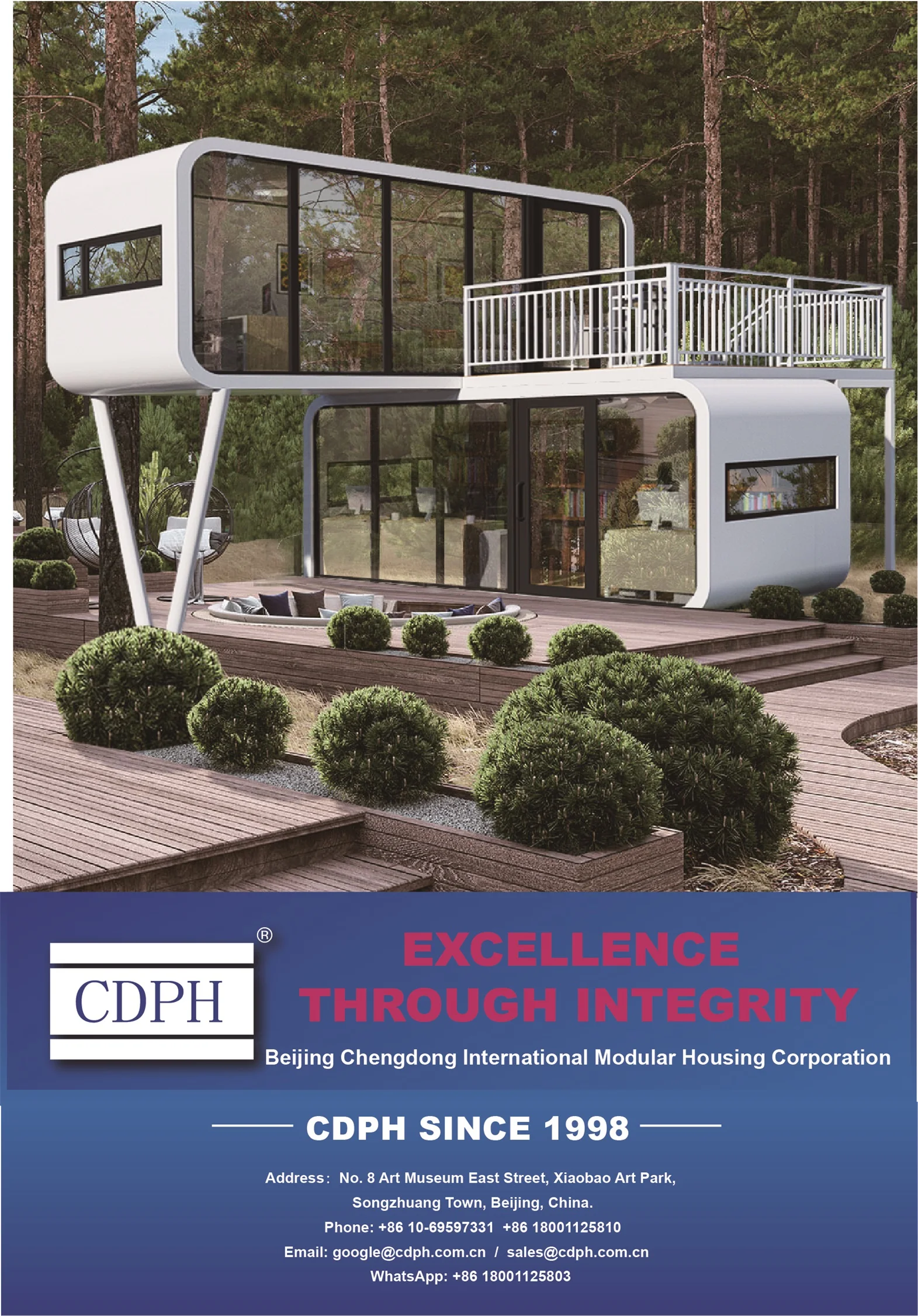 CDPH Luxury Mobile Home - Modern Outdoor Activity Camper