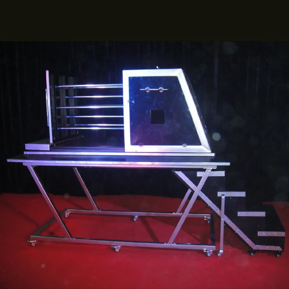 Large Stage Illusions Rock Thru Two Body and Escape Stage Magic ...