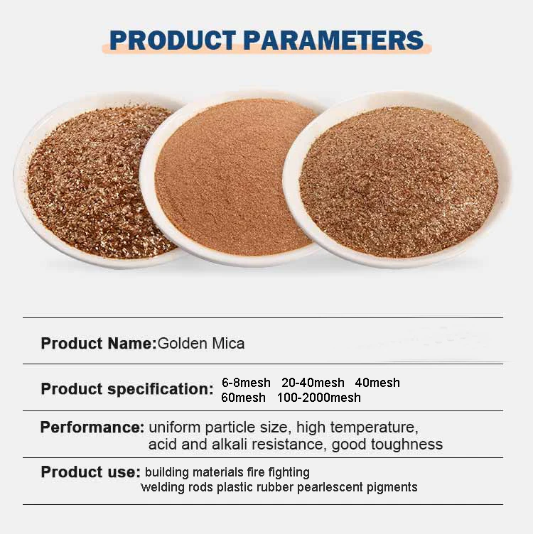 High Quality Natural Mica Flake/powder Composite Phlogopite Mica Sheet ...