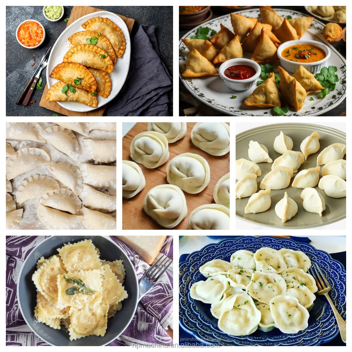 Pelmeni Maquina Machine - High Productivity Curry-Puff Maker