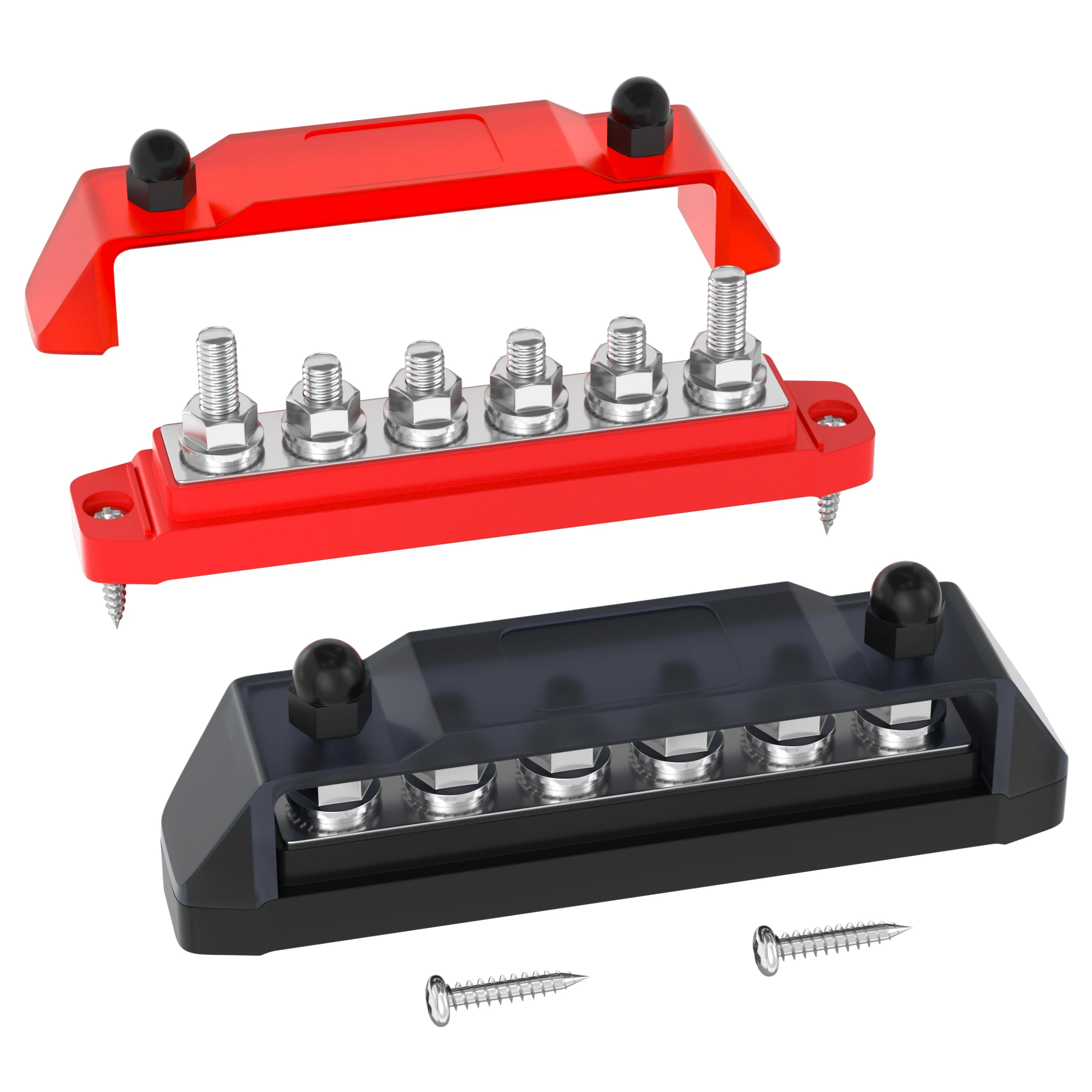 150A Power Distribution Block 12V Automotive Solar System Bus Bar with ...