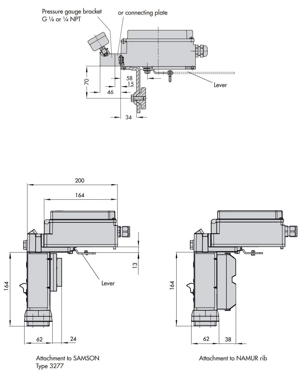 Flow Control Valve Parts With Samson 3730-31 Valve Positioner Fisher ...