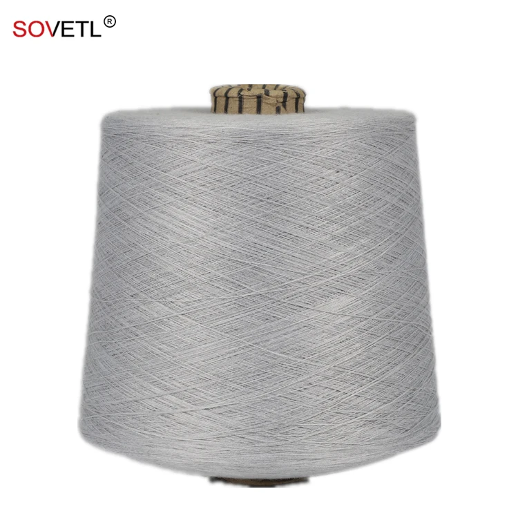 Stainless Steel Conductive Yarn Anti Static Custom Color Esd Staple ...
