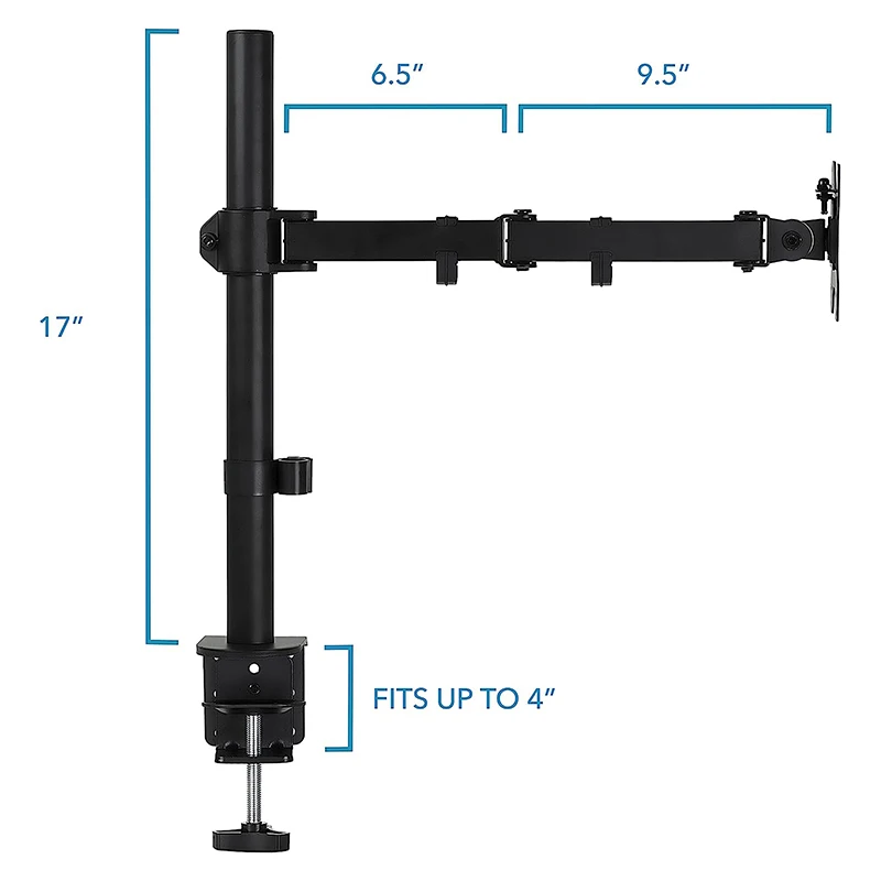 Single Monitor Arm Desktop Stand Gas Spring Monitor Arm Stand For ...