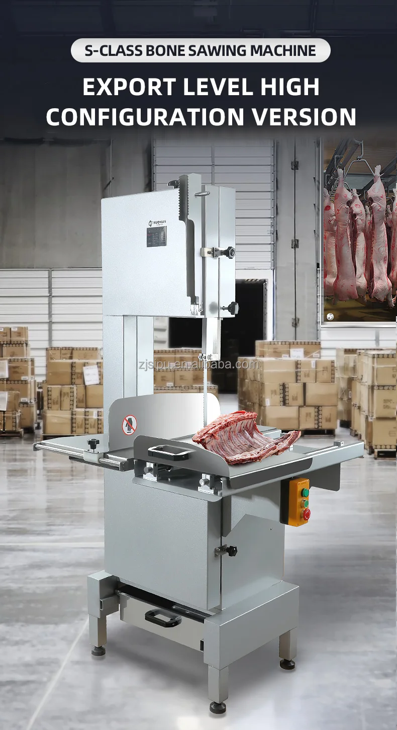 Industrial Commercial Meat Cutter Machine Heavy Duty Bone Saw Chicken ...