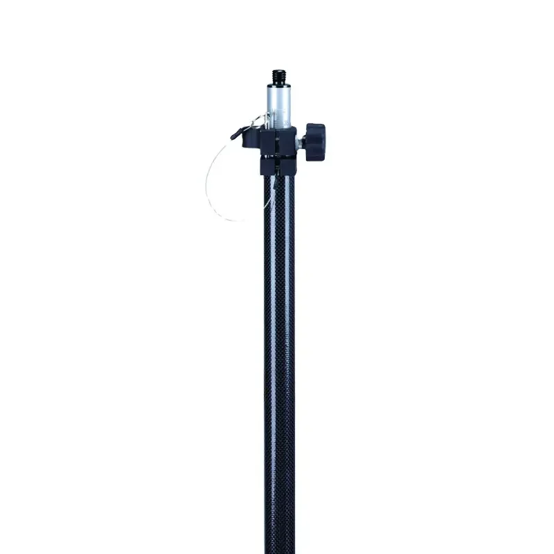 Surveying Accessories GNSS Pole 2.5m Carbon Fiber GPS Pole With Twist ...