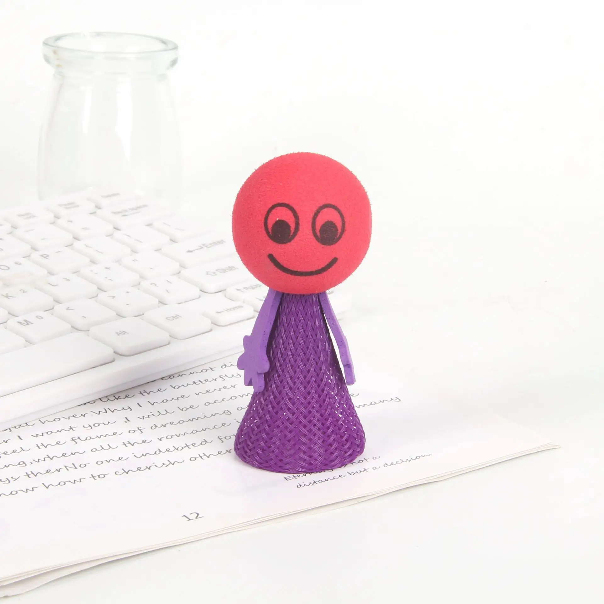 Spring Launchers Toy Creative Cute Bouncing Dolls Jumping Spring Toys ...