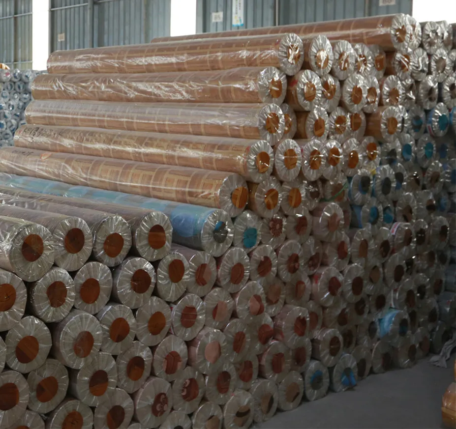 Pvc Flooring Plastic Roll Pvc Sponge Flooring 0.35mm To 3.00mm Pvc ...