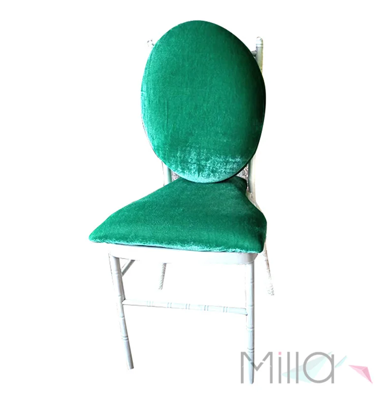 Luxury Removable Complete Set Velvet Chair Back Covers Cushion Covers ...