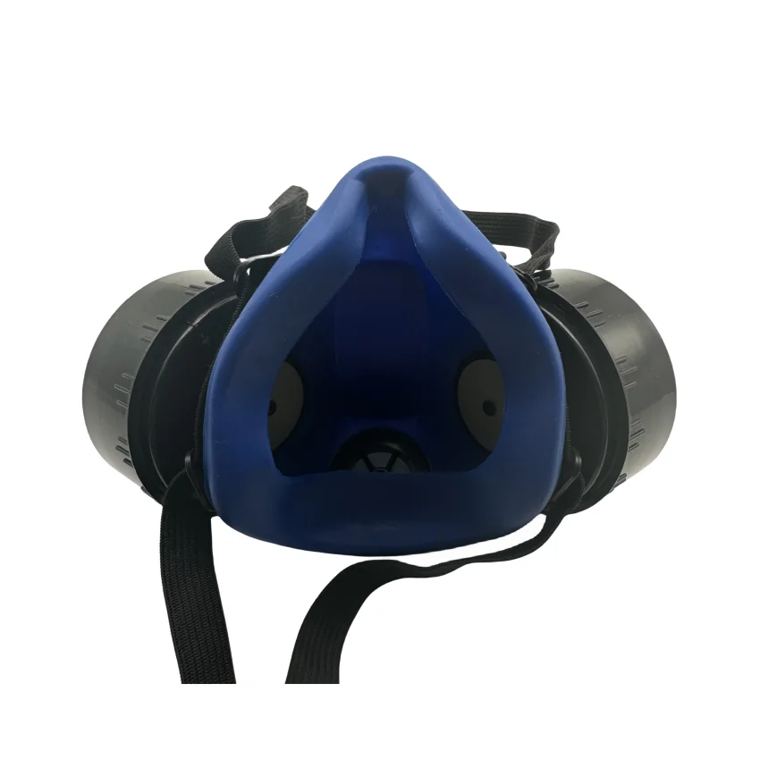 Protective Safety Reusable Half Face Respirator Gas Mask Half Face ...