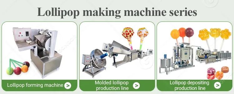 High Productivity Lollypop Production Line - Gondor Maker