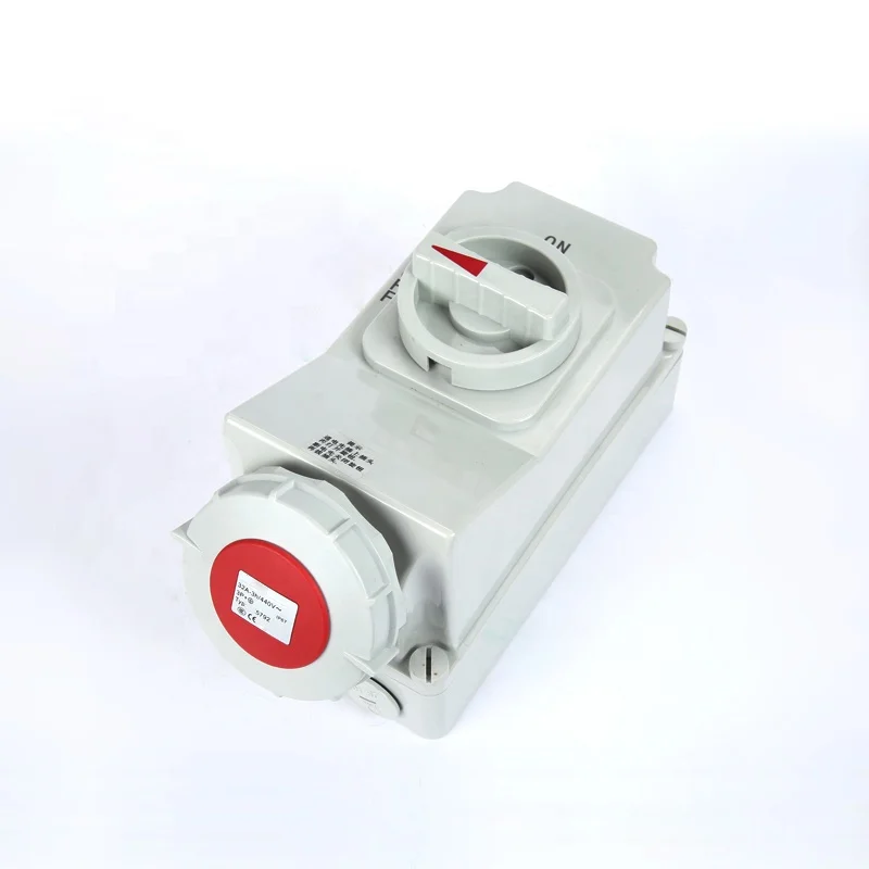 Alibaba.com: ZNG-5792 440V 32A 4-pin mechanical interlock socket for ...