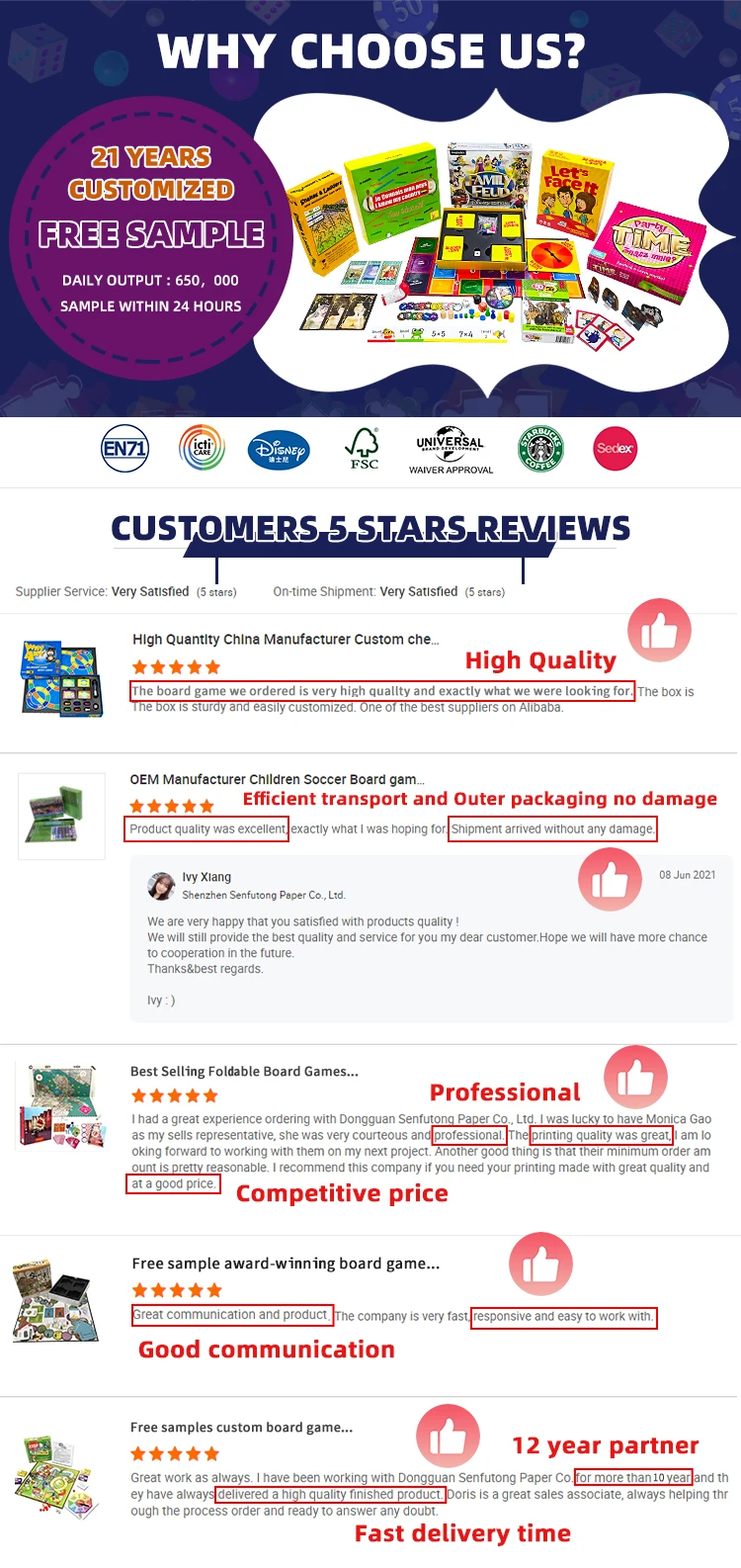 Custom Fold-able Paper Board Game for Family Travel With Dice Token ...