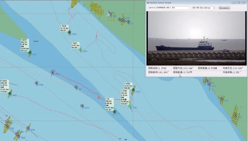 Sea River Mountain Fire Monitor Radar - Ska Eagle Model